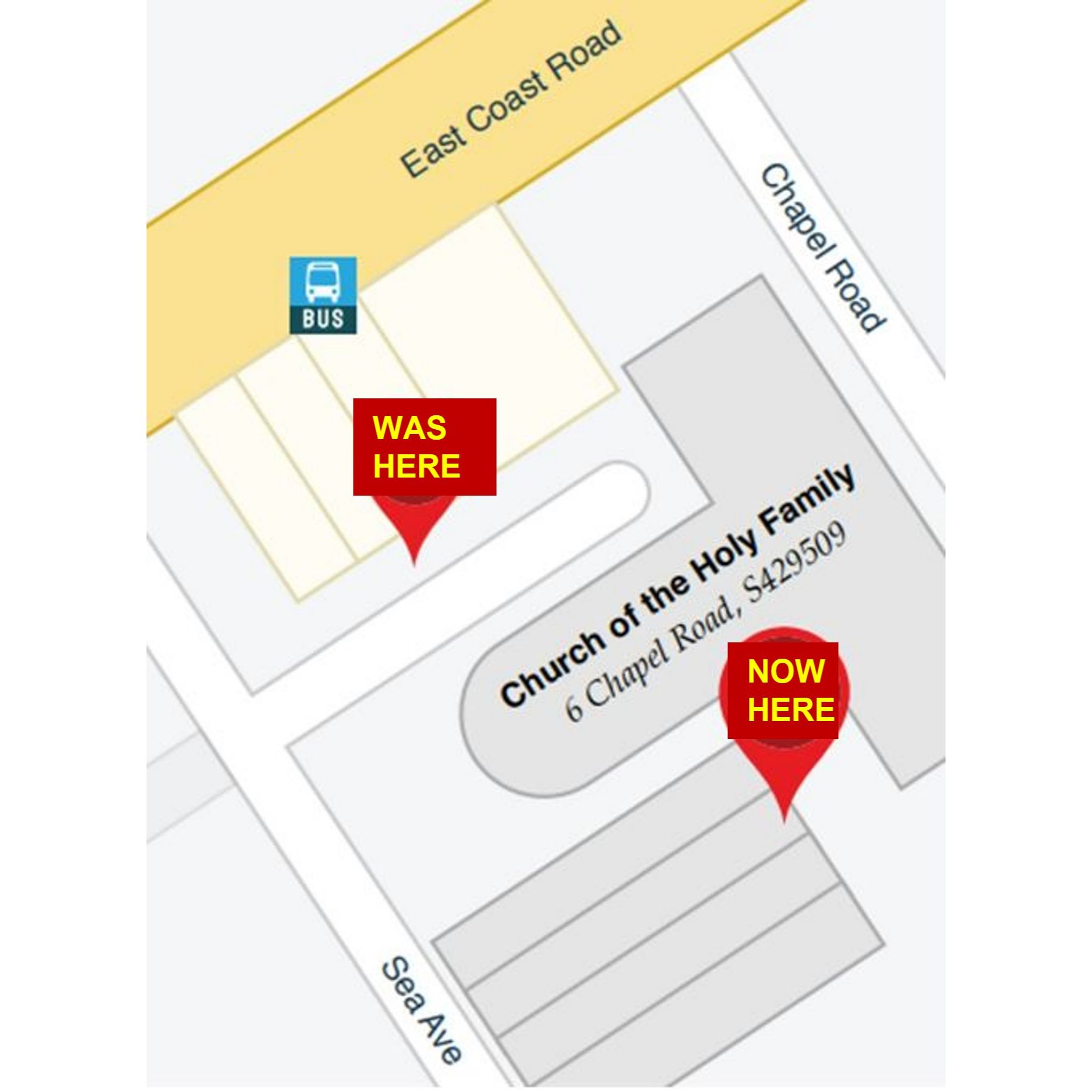 Visit Us - Church of Holy Family - Katong Catholic Shop